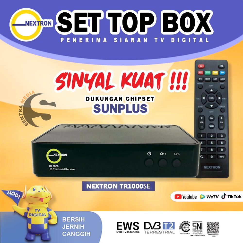 Jual STB NEXTRON TR100SE,SET TOP BOX PIOLINE & ZYREX VERSI TERBARU ...