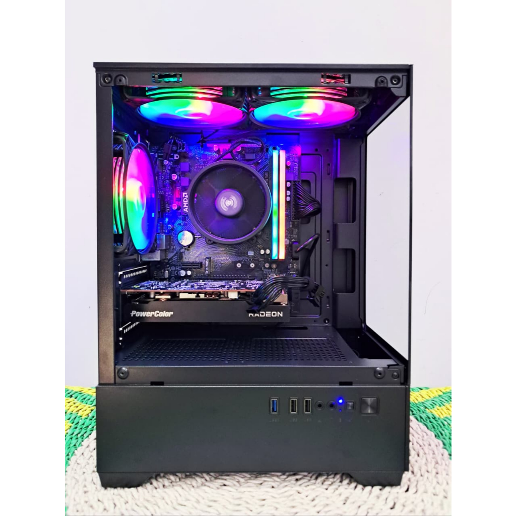 Jual Gaming PC Ryzen 5 4500 6 Core RX 6500 XT 4GB NVMe 16GB DDR4 Gaming ...