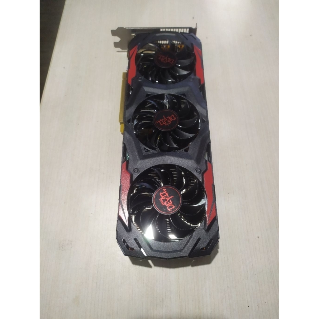 Jual powercolor red devil rx570 4gb ddr5 like new | Shopee Indonesia