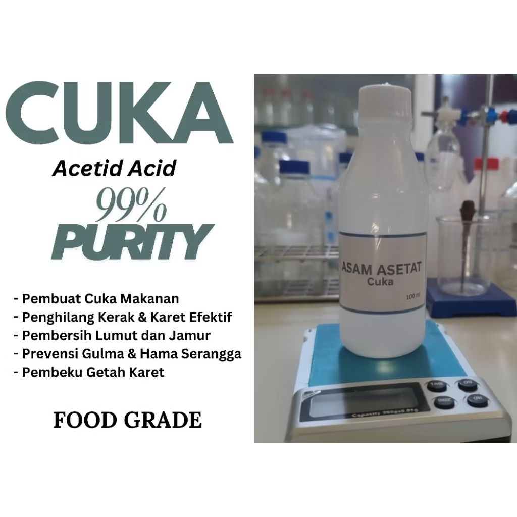 Jual Acetic Acid 100ml / Asetic asid 100ml / Cuka 100ml / Biang Cuka ...