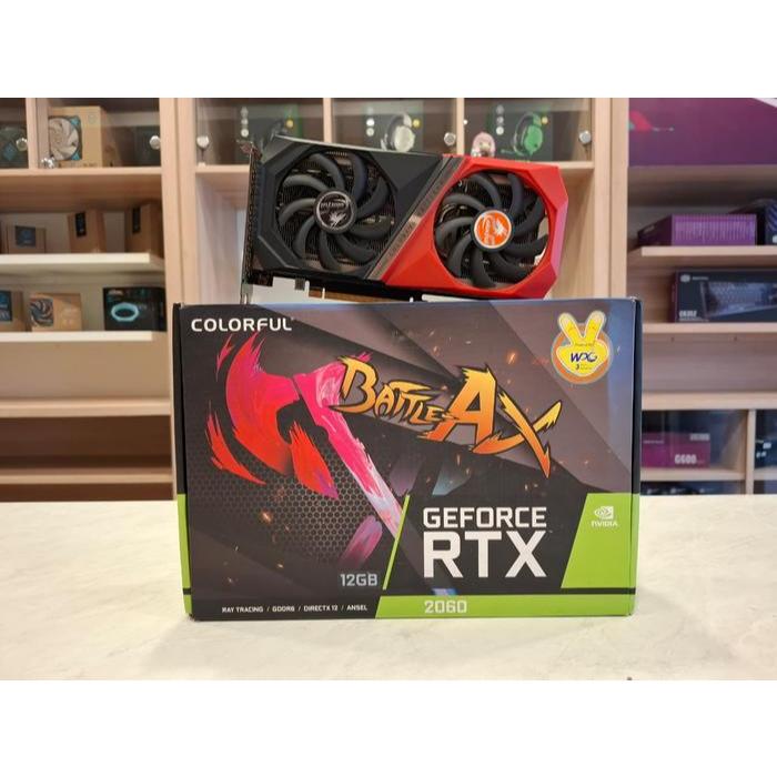 Jual VGA NVDIA Colorful RTX 2060 / RTX2060 NB 12GB 12GB GDDR6 | Shopee ...