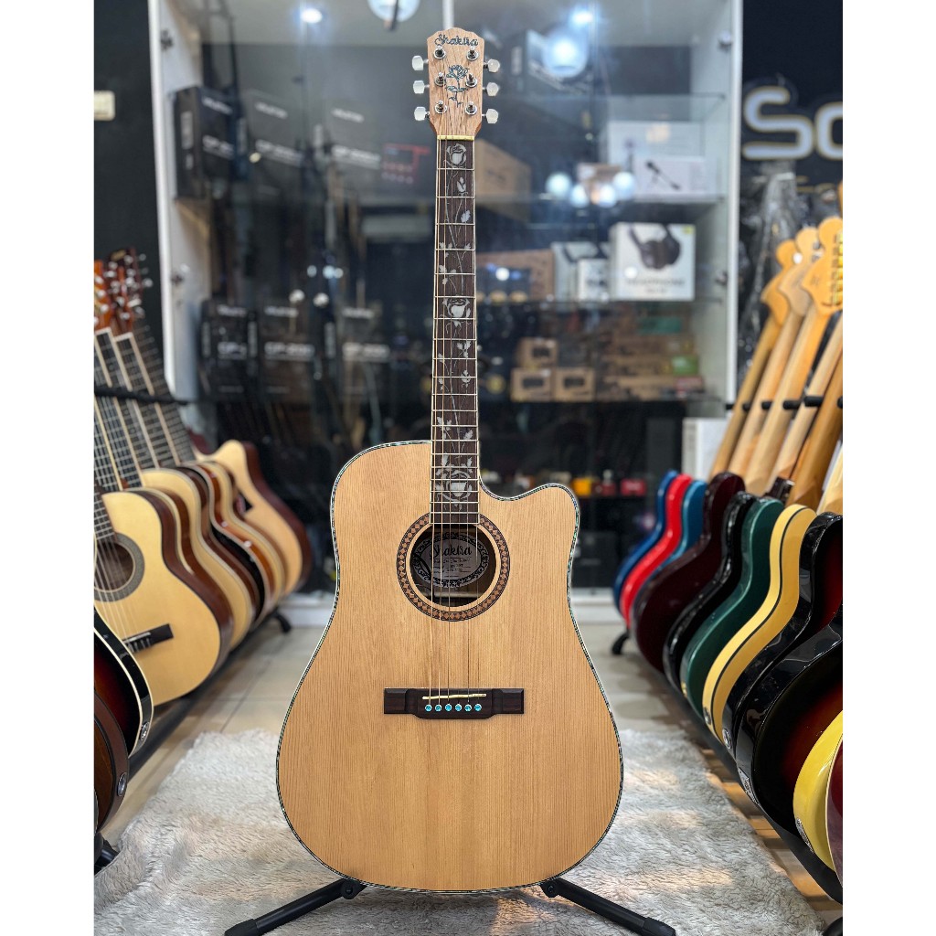 Jual SHAKIRA JEM 7 Acoustic guitar original | Shopee Indonesia