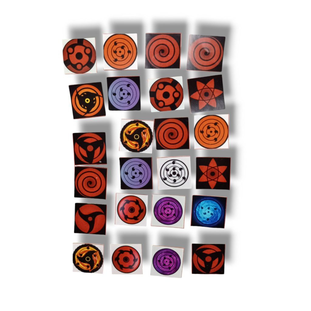 Jual Stiker Mata Sharingan Anime Naruto Bahan Chromo Keren Untuk Hiasan ...