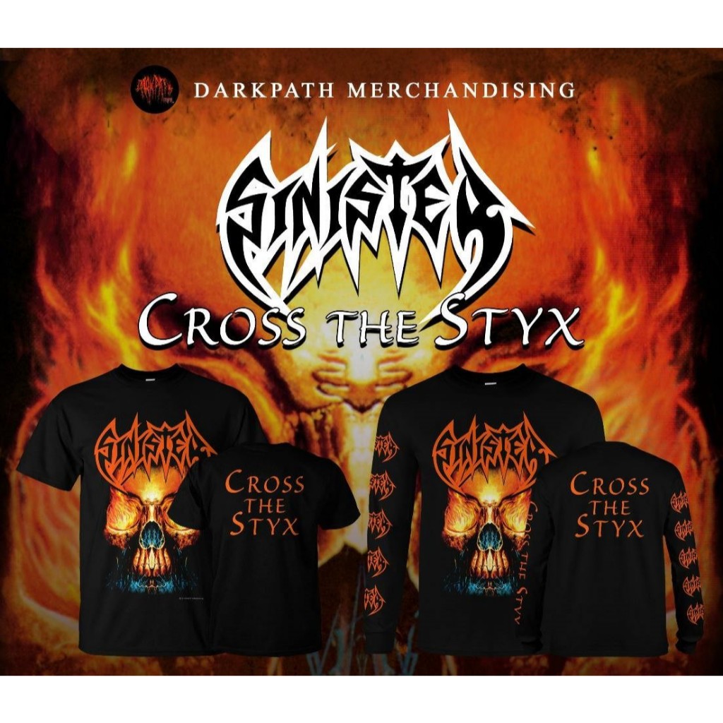 Jual ORIGINAL TSHIRT SINISTER - CROSS THE STYX (Darkpath Version ...