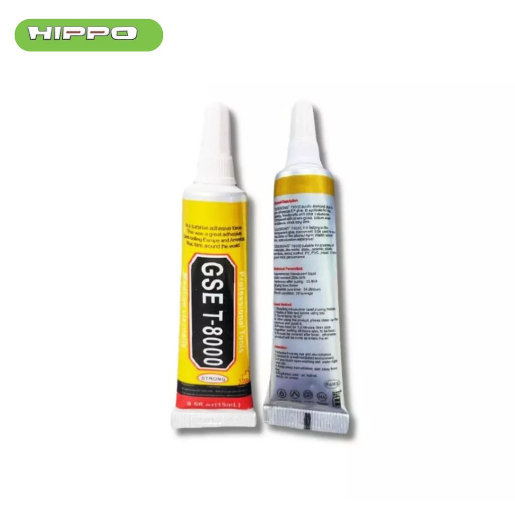 Jual Hippo Tool Repair T-8000 Lem LCD 15ml Cairan Bening | Shopee Indonesia