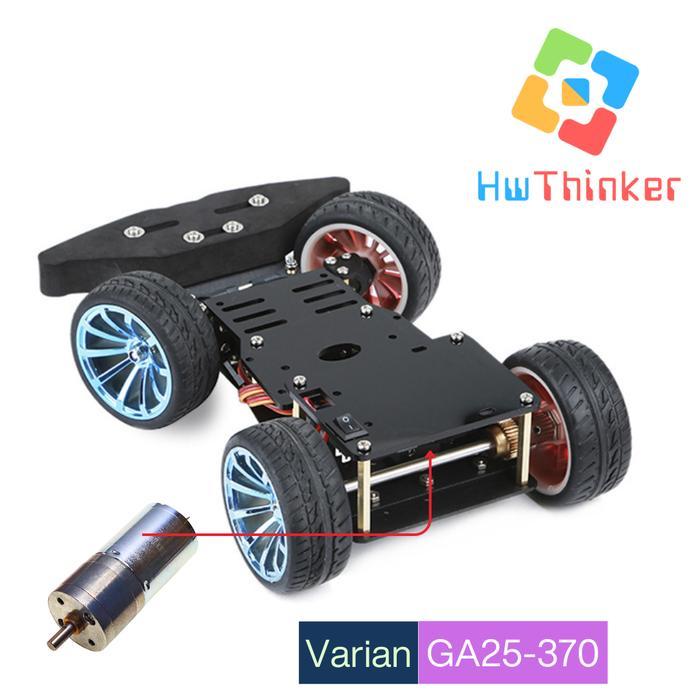 Jual YFRobot DIY Sasis Frame Body Mobil Robot Chassis Mobile Robot RC ...
