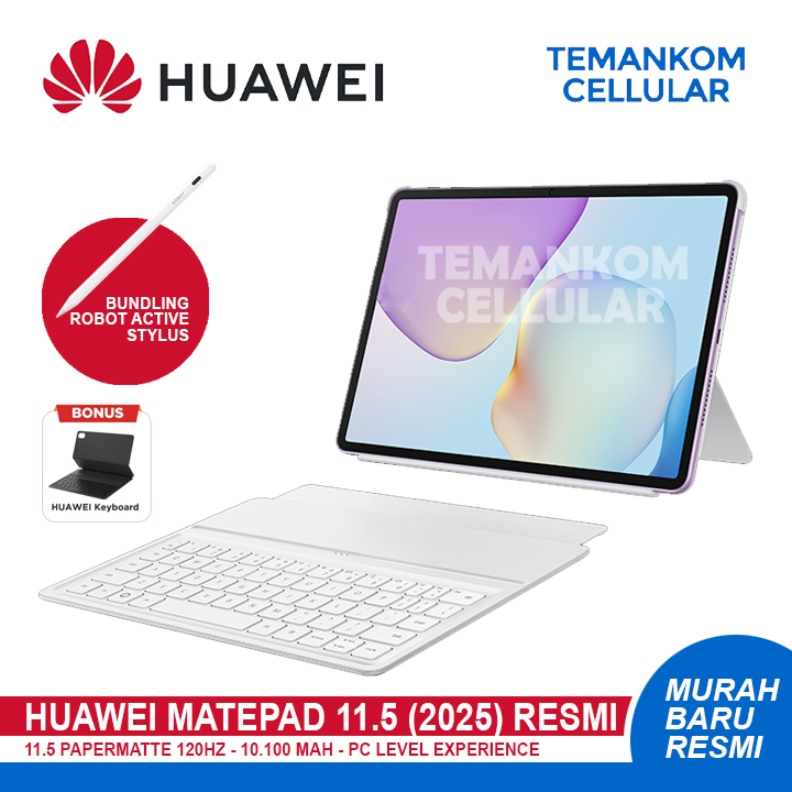 Jual TAB Huawei Matepad 11.5 PAPER MATTE 2025 TERBARU KEYBOARD M PENCIL ...