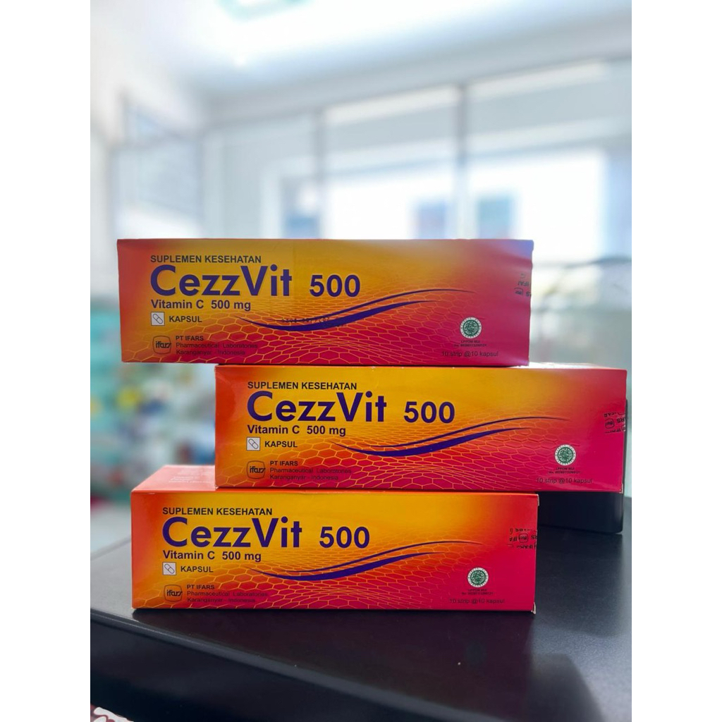 Jual CEZZVIT 500MG (BOX ISI 100 TAB) | Shopee Indonesia
