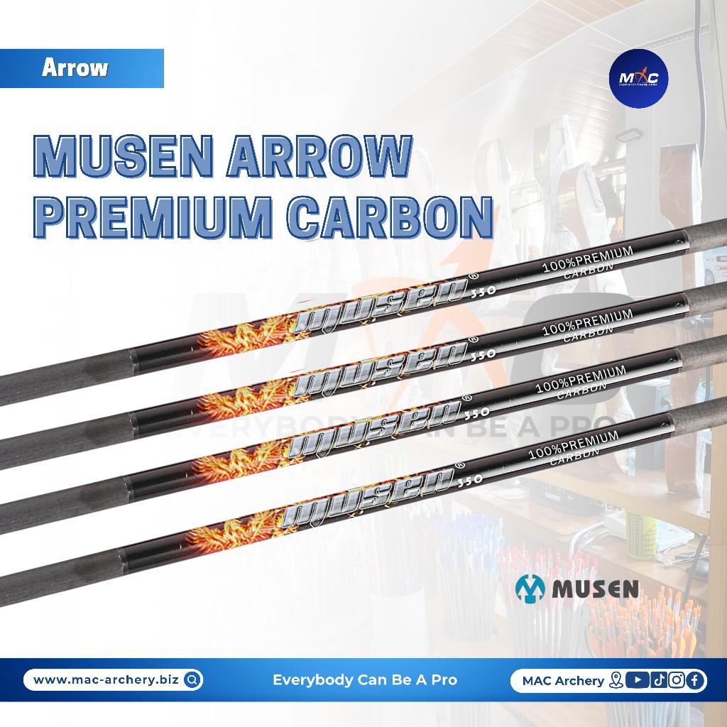 Jual Musen Arrow Premium Carbon Phoenix 12pcs – arrow Karbon Ringan ...