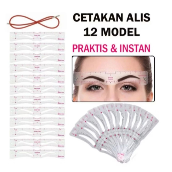 Jual tokogrosirkecantikan - PAKET LENGKAP PENGGARIS CETAKAN ALIS 12 ...