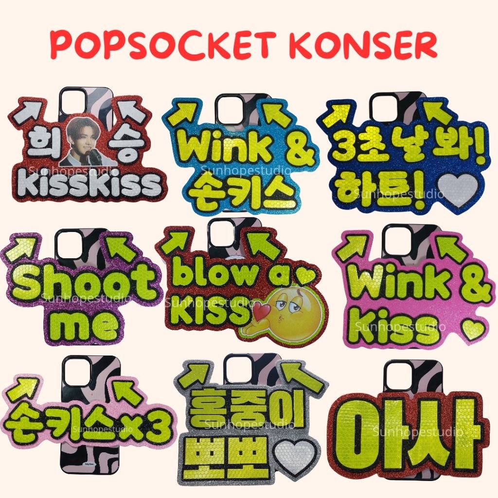 Jual Popsocket Konser Griptok Fanboard Nameboard Kpop NCT Dream 127 ...