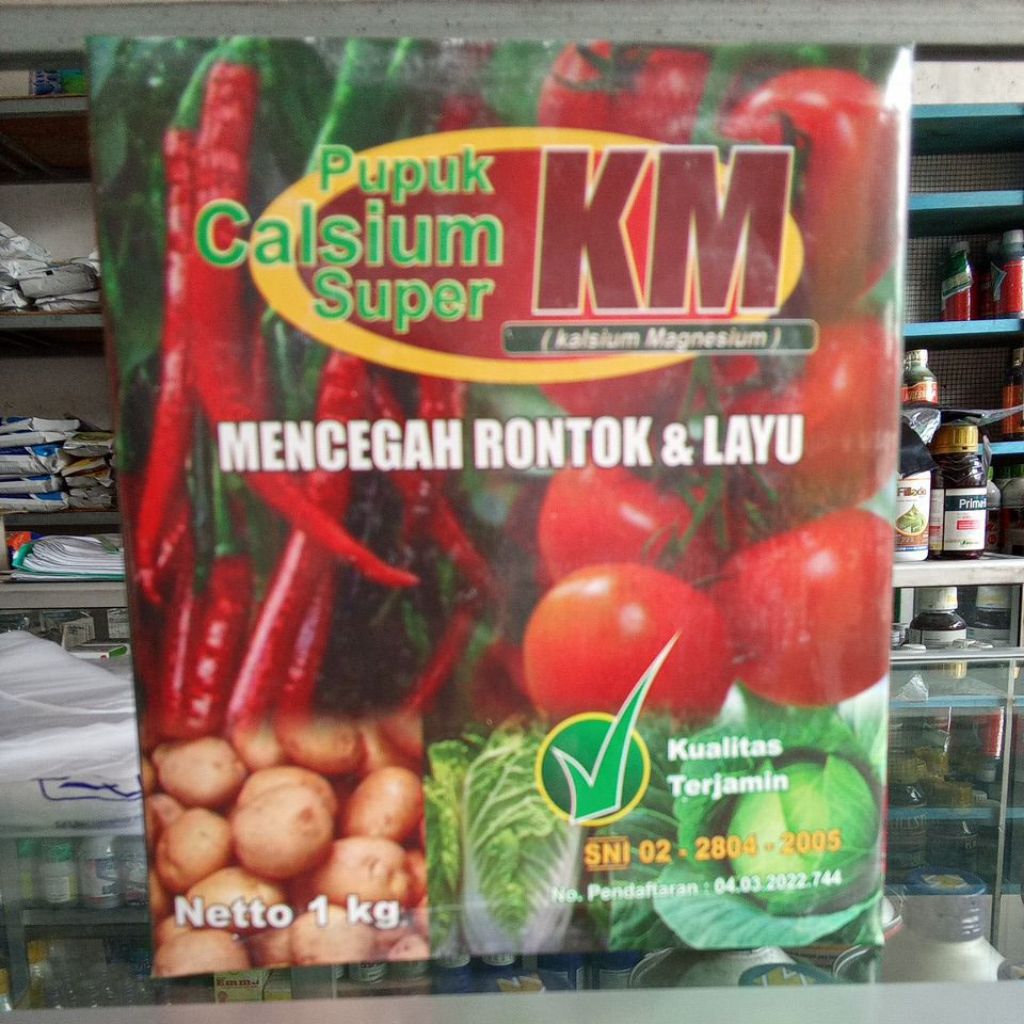 Jual Pupuk CALSIUM Super KM (Kalsium Magnesium) 1kg | Shopee Indonesia