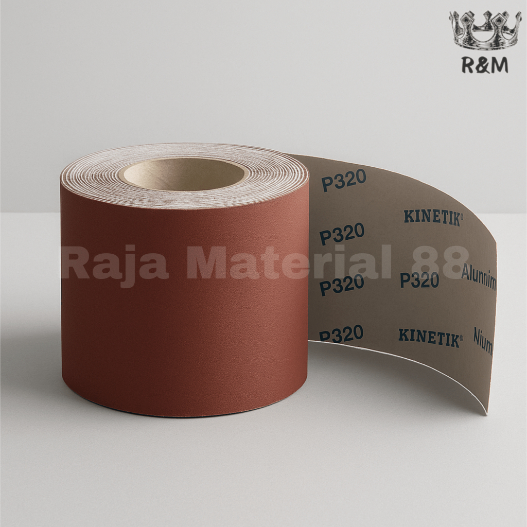 Jual Amplas Roll I Amplas Tembok Kayu Besi Fiber I Grit 60-400 Lengkap ...