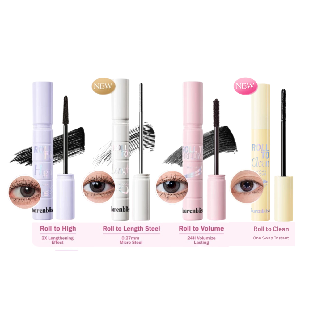 Jual BARENBLISS BNB Korean Roll To Volume Mascara / High To Volume ...