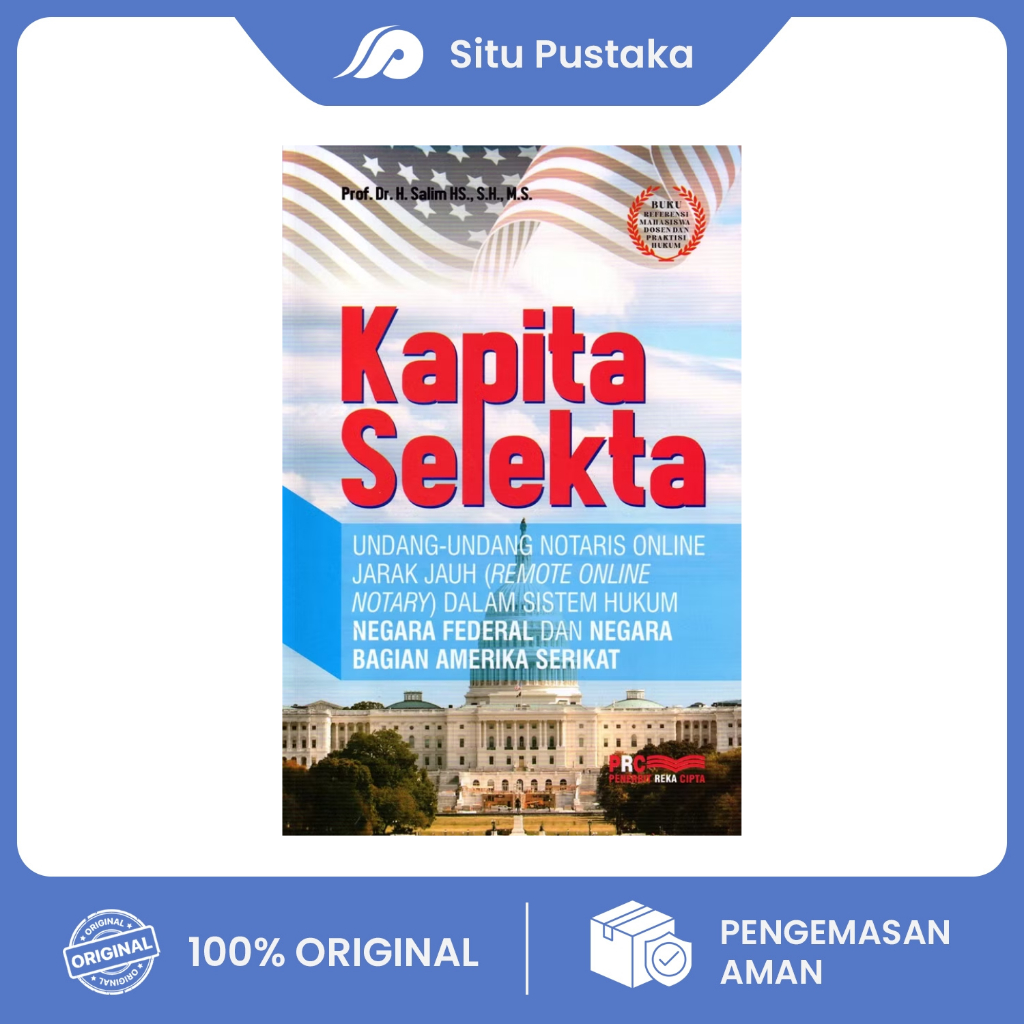 Jual Buku Kapita Selekta Undang-Undang Notaris Online Jarak Jauh | Remote Online Notary di ...