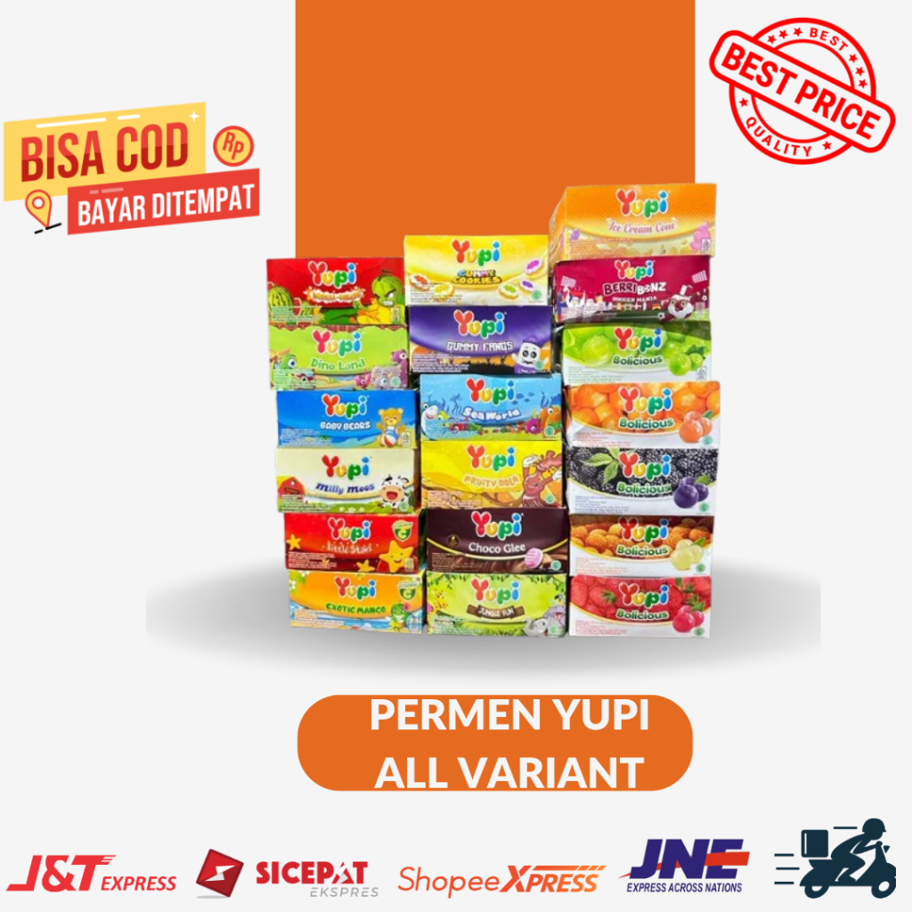 Jual Yupi Jelly Gummy Halal MUI Anak Dewasa Keluarga isi 24pcs | Shopee ...