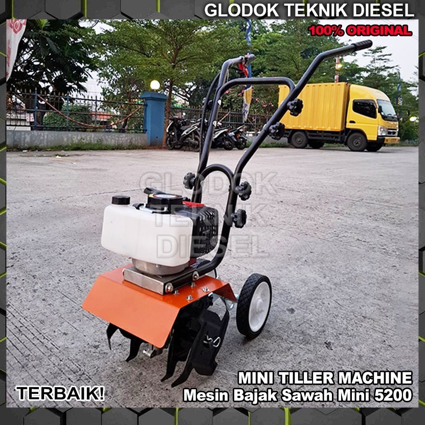 Jual Mini Tiller Bensin Mikro Alat Pengolah Power Cultivator Tiller ...