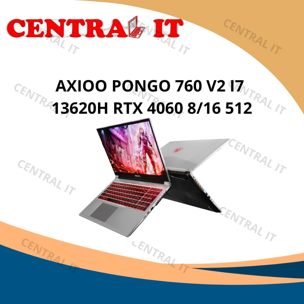 Jual Axioo Pongo 760 V2 Laptop Gaming Intel Core i7-13620H RTX 4060 8GB ...