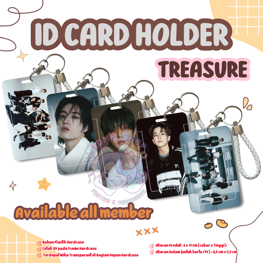 Jual ID CARD HOLDER UV PRINT TEMPAT KARTU TREASURE Photocard Cahol ...