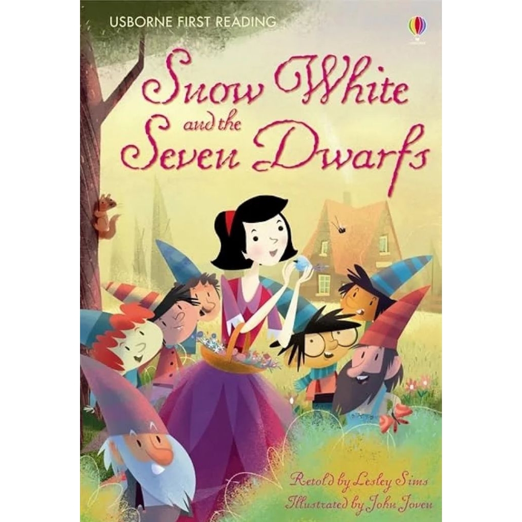 Jual Snow White and the Seven Dwarfs (Usborne First Reading | Shopee ...