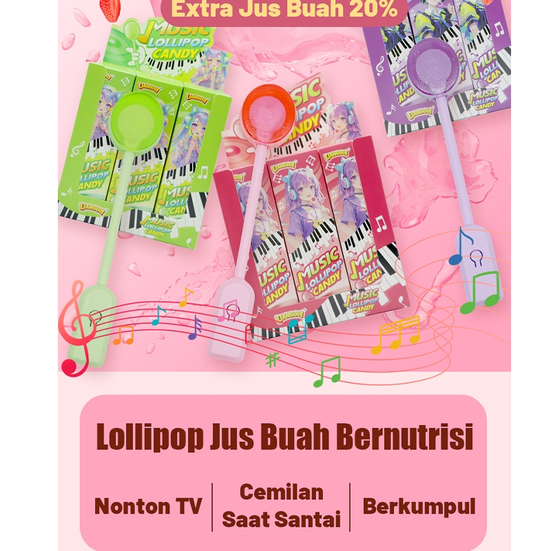 Jual LIANGGUI 1Box/9Btg Permen Lolipop Musik | Shopee Indonesia