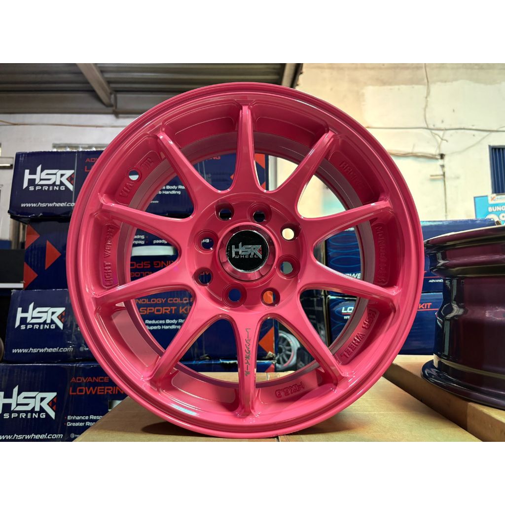 Jual velg racing mobil ring 14 hsr indy r14 lubang 4x100 dan 4x114,3 ...