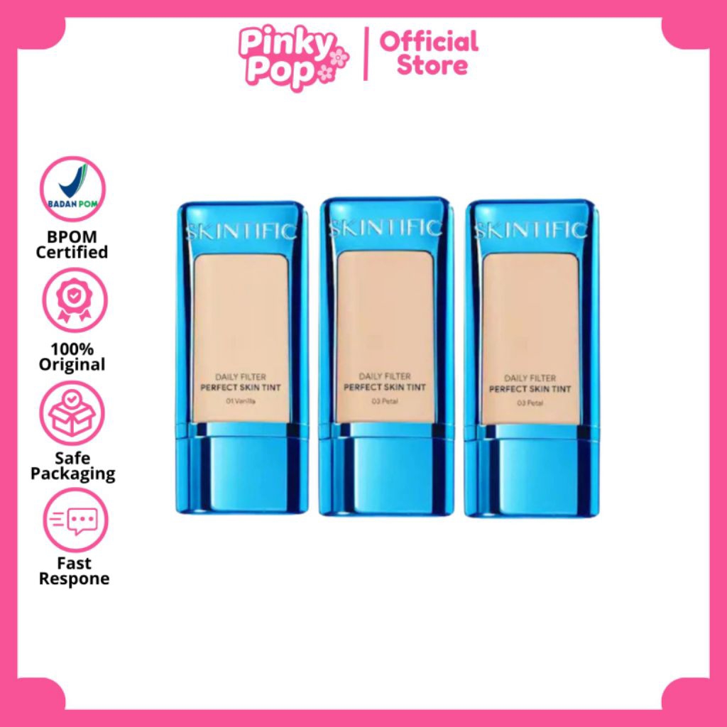 Jual New Launch⚡ SKINTIFlC - Perfect Coverage Blurring Skin Tint | make ...