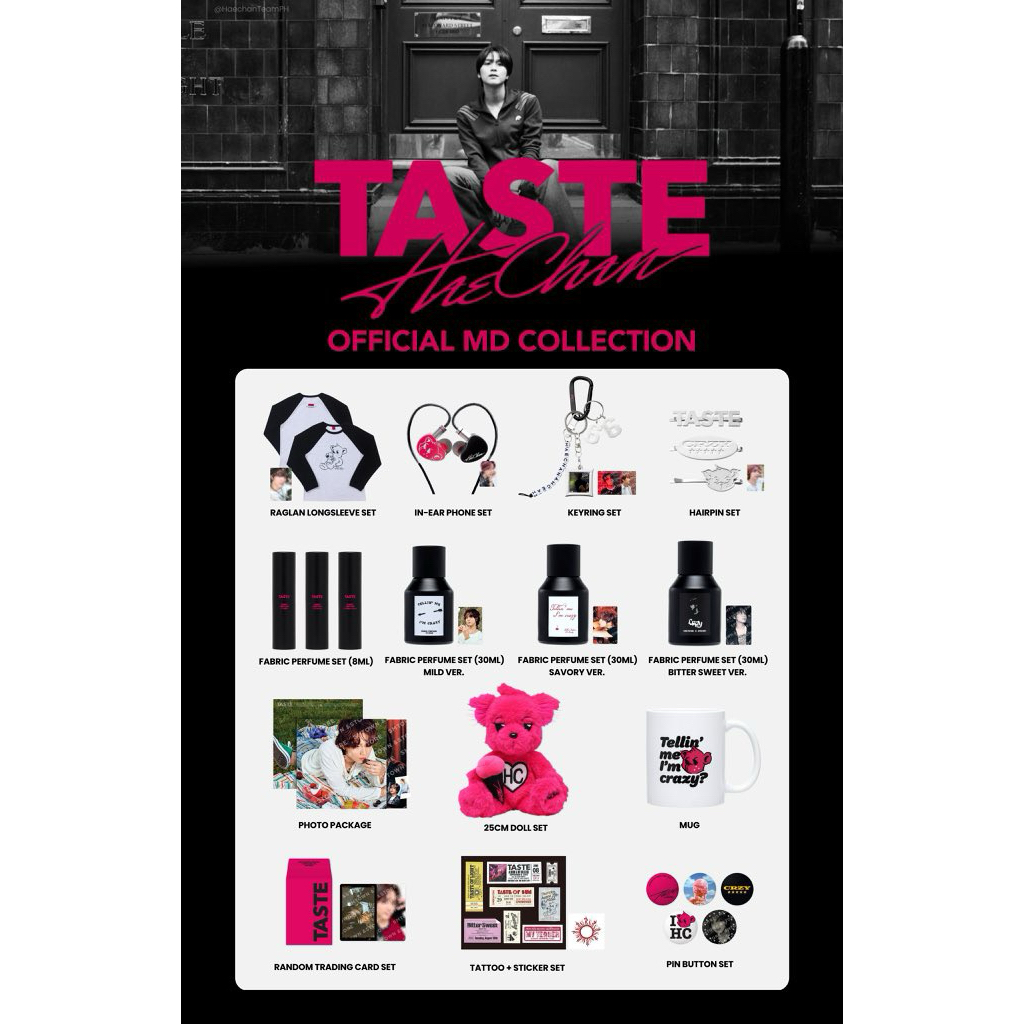 Jual [PO] NCT HAECHAN - Taste Official Merchandise MD | Shopee Indonesia
