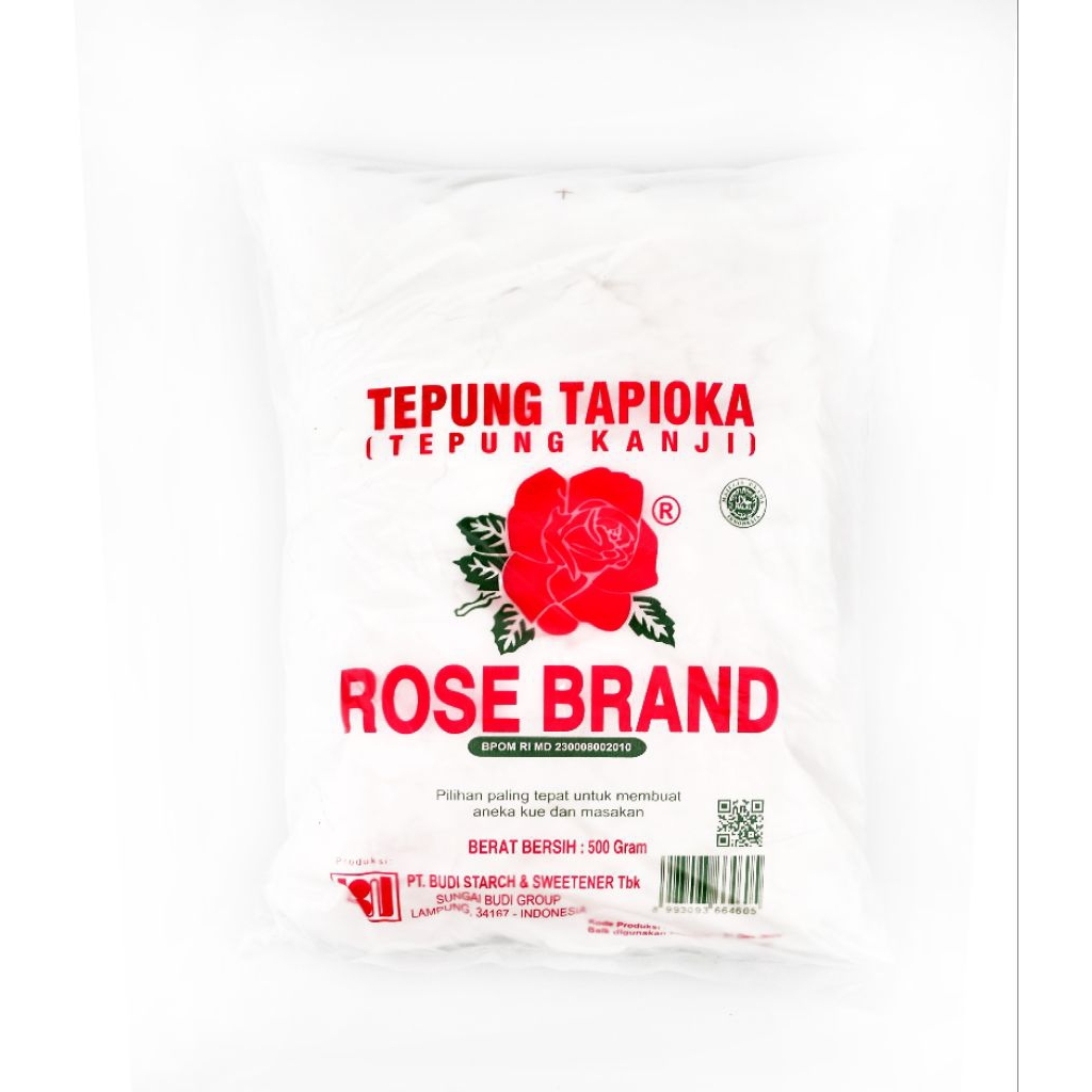 Jual TEPUNG TAPIOKA ROSE BRAND 500 GRAM | Shopee Indonesia