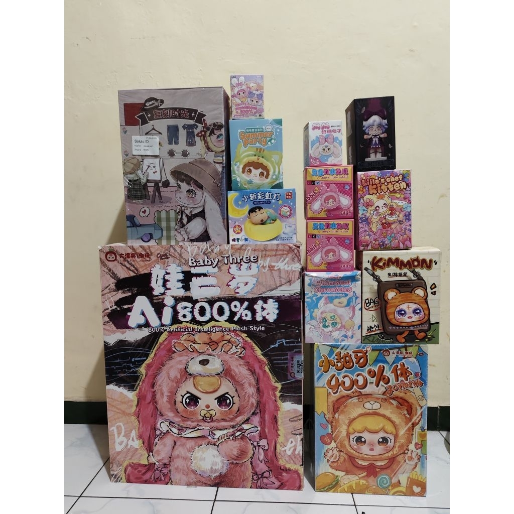 Jual Baby Three 800 Ai - Monkey | BLINDBOX BB3 AI | Shopee Indonesia