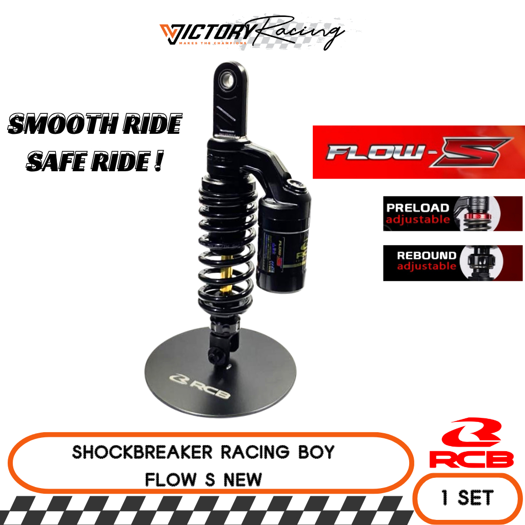 Jual Shockbreaker Shock RCB Flow S Ukuran 305MM 330MM Original | Shopee ...