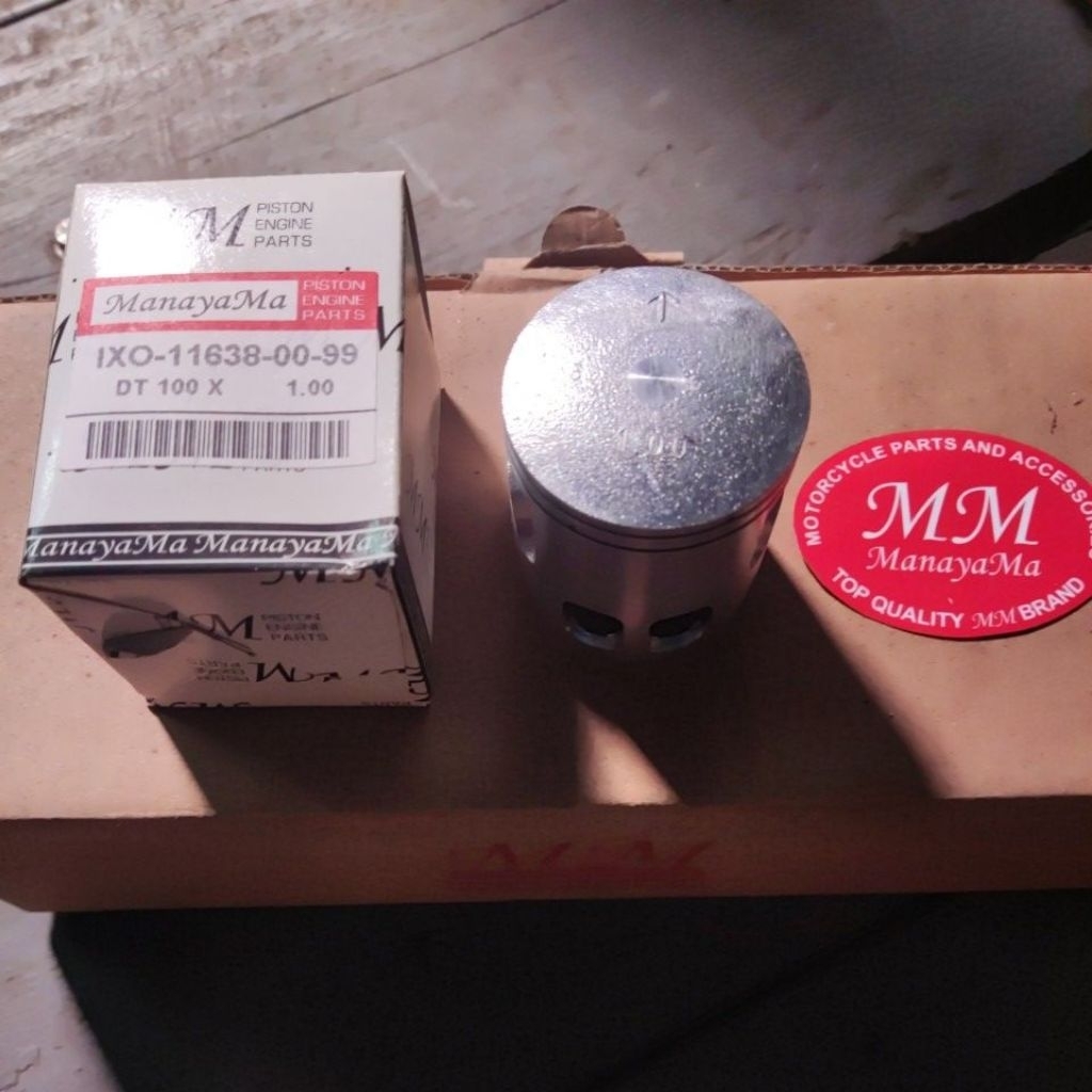 Jual piston yamaha dt100 dt 100 oversize 25 50 75 100 ManayaMa | Shopee ...