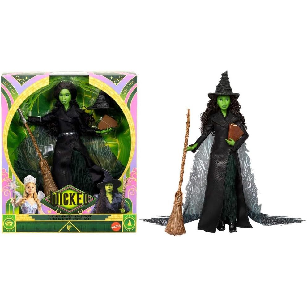 Jual Mattel Universal Pictures' Wicked: for Good Deluxe Elphaba Fashion ...