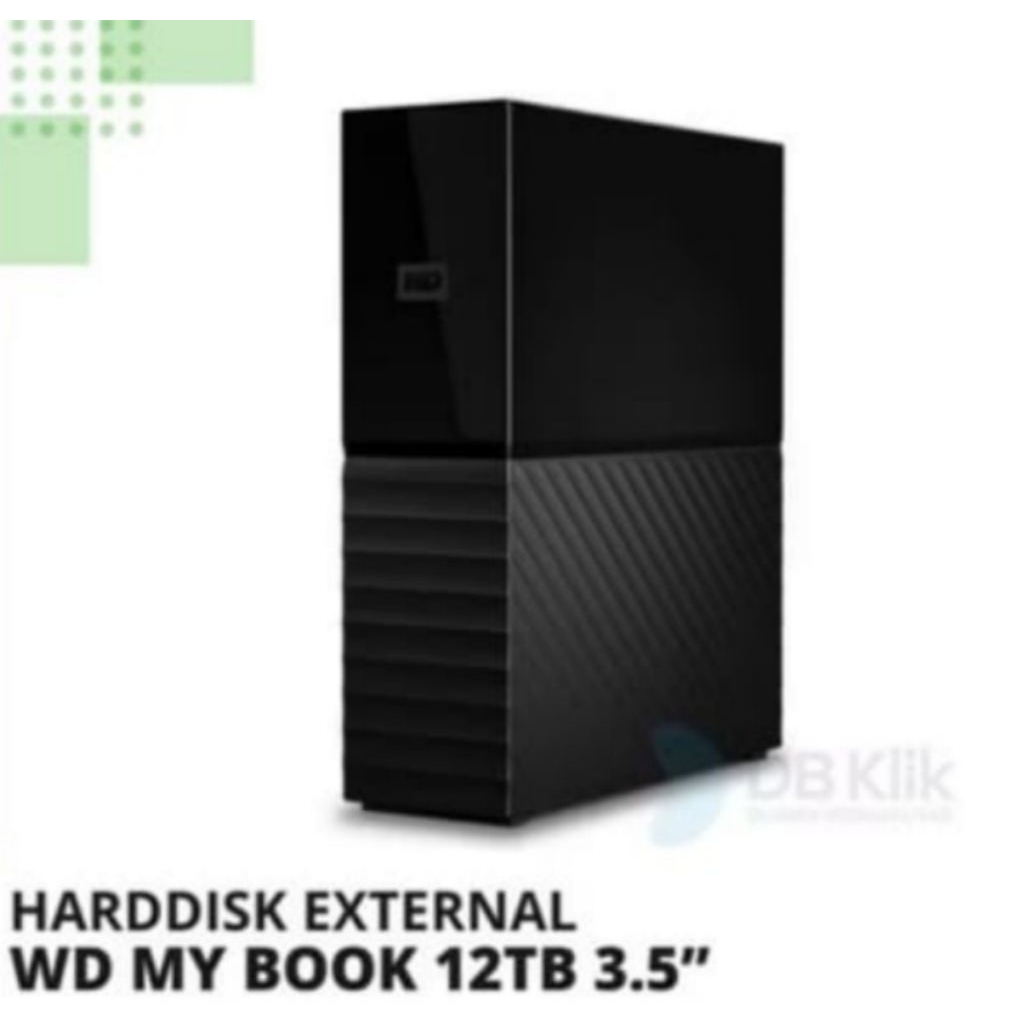 Jual WD My Book Hardisk Eksternal Dekstop Stronge 12TB | Shopee Indonesia