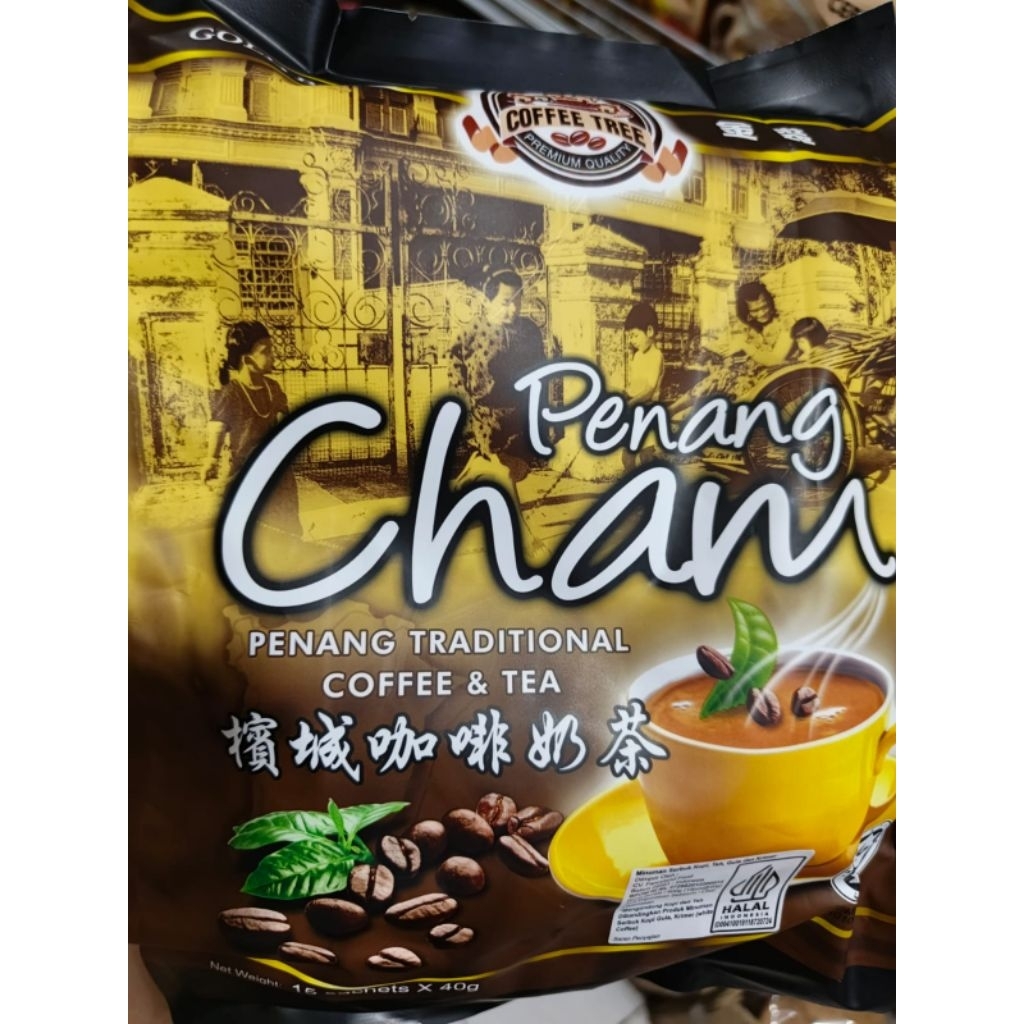 Jual Coffee Tree Penang CHAM Coffee & Tea (15sachet) | Shopee Indonesia