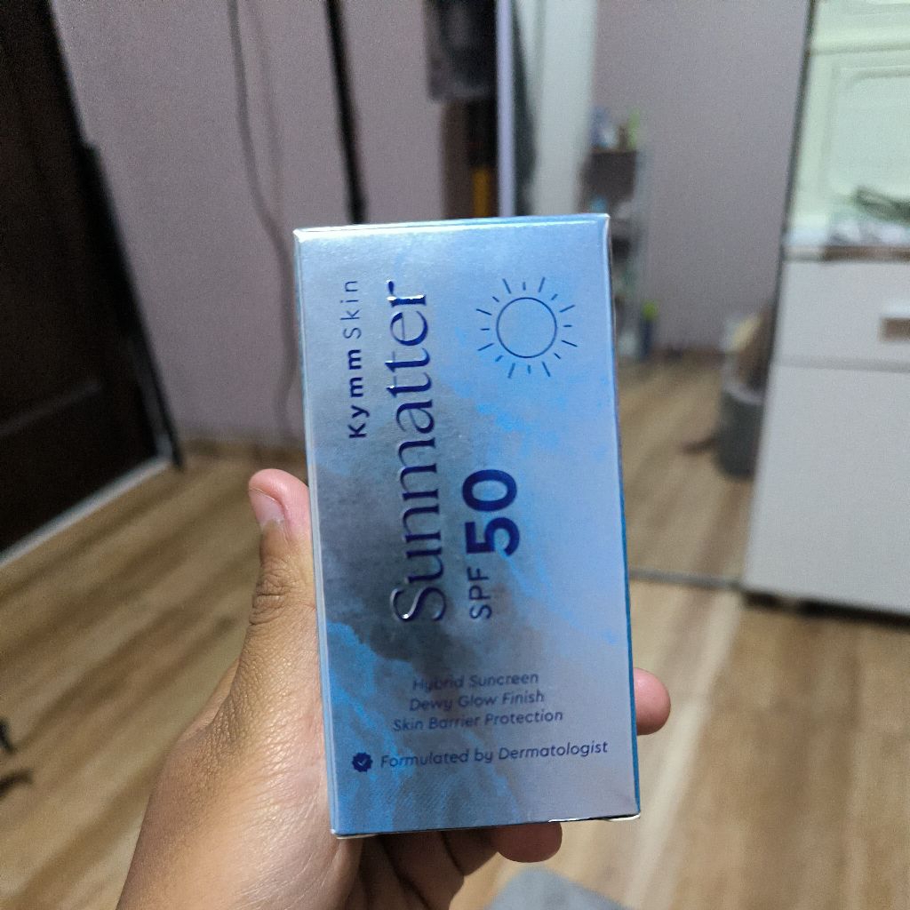 Jual Kymm Skin Sunmatter Hybrid Sunscreen SPF 50 | Shopee Indonesia