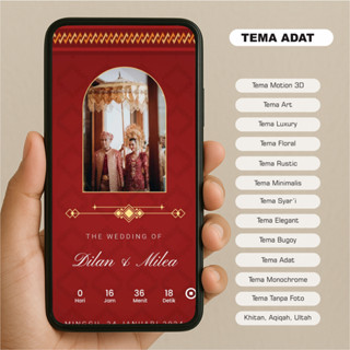Jual Tema Adat | Undangan Digital Pernikahan Website Jawa Sunda Batak ...