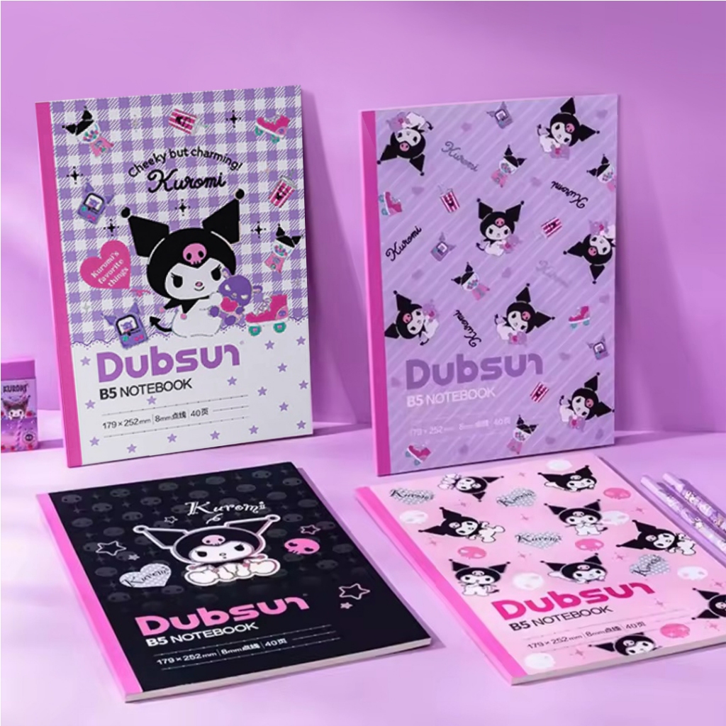 Jual Kuromi Notebook B5/ Notebook/ Buku Catatan/ Memo IIGEN YZ8788 ...