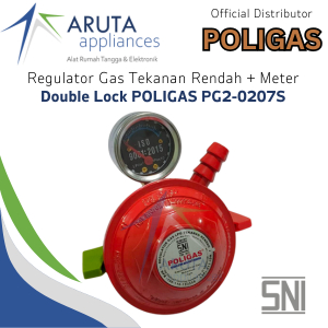 Jual POLIGAS DOUBLE LOCK Regulator Anti Bocor dengan Karet Pengaman ...