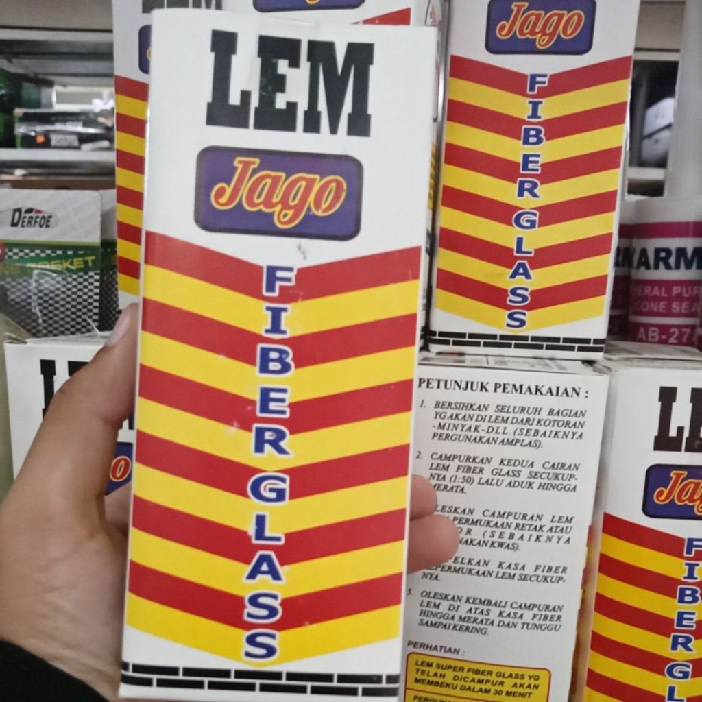 Jual Lem Fiberglass Jago | Shopee Indonesia