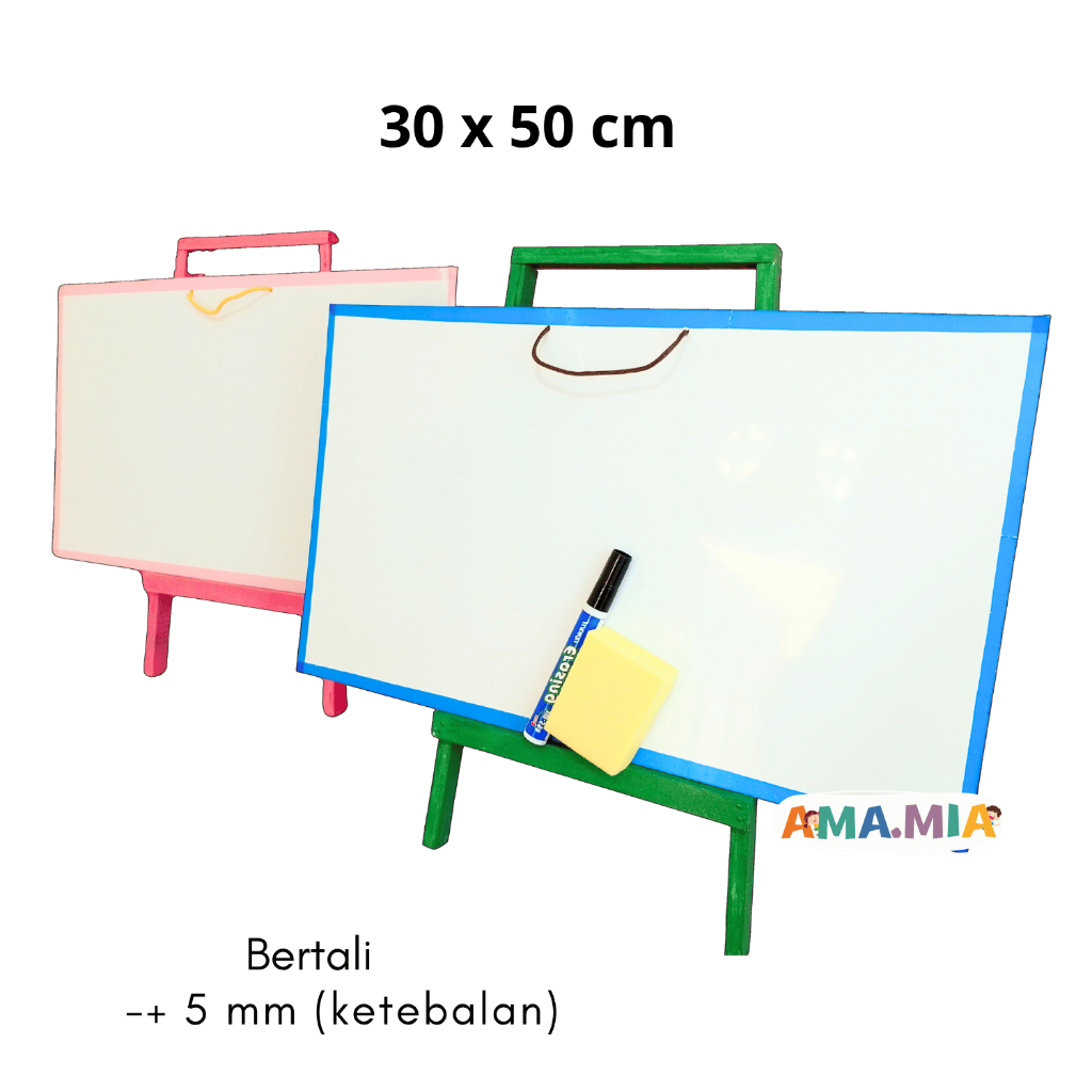 Jual Papan tulis white board, Papan tulis free spidol penghapus grade A ...