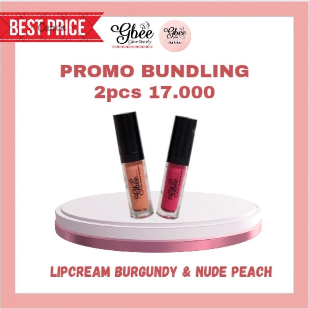 Jual GBEE GLOW BEAUTY - LIPCREAM GBEE ONLY 17RB - COVERAGE & TRANSFER ...