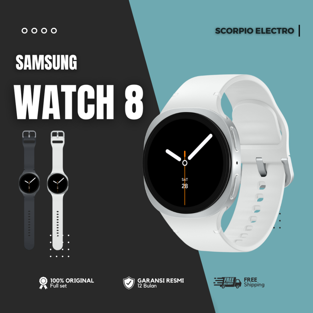 Jual SAMSUNG GALAXY WATCH 8 GARANSI RESMI | Shopee Indonesia