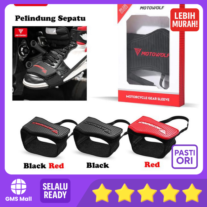 Jual Motowolf MDL1907 Pelindung Sepatu Karet Protector Gear Shift Pad ...