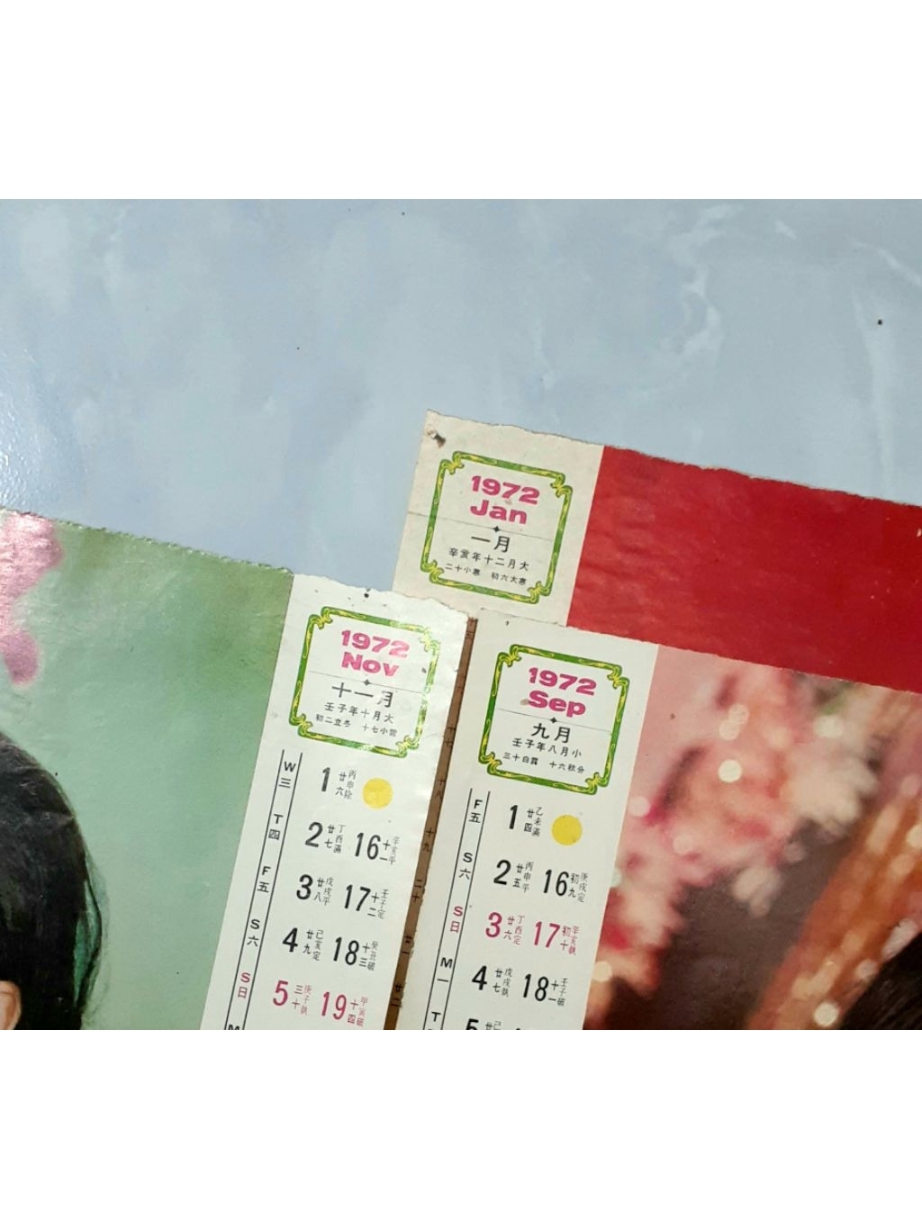 Jual Lembar Kalender Jadul Tahun 1972 | Shopee Indonesia