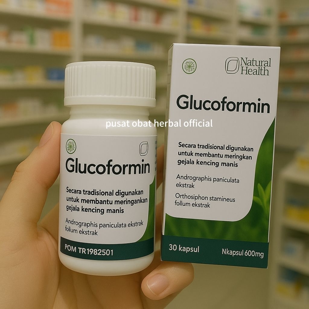 Jual GLUCOFORMIN Asli Obat Herbal Mampu Mengatasi Diabetes Kencing ...