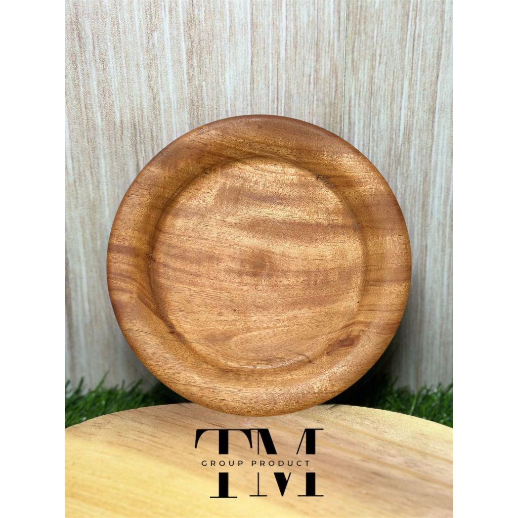 Jual TERMURAH.. TERLARIS..!! PIRING MAKAN | PIRING KAYU MAHONI | PIRING ...