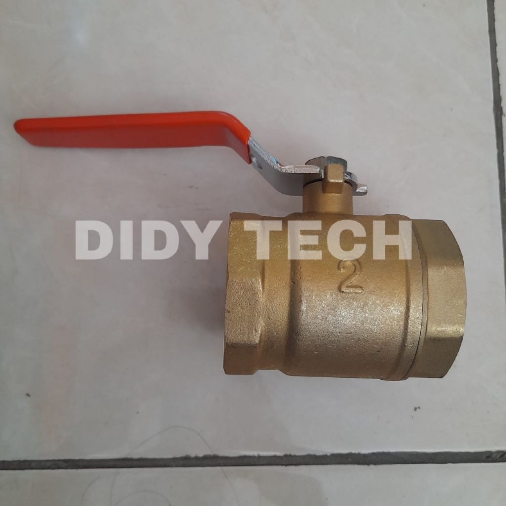 Jual Ball Valve Kuningan ukuran 2 inci merek KITZ | Shopee Indonesia