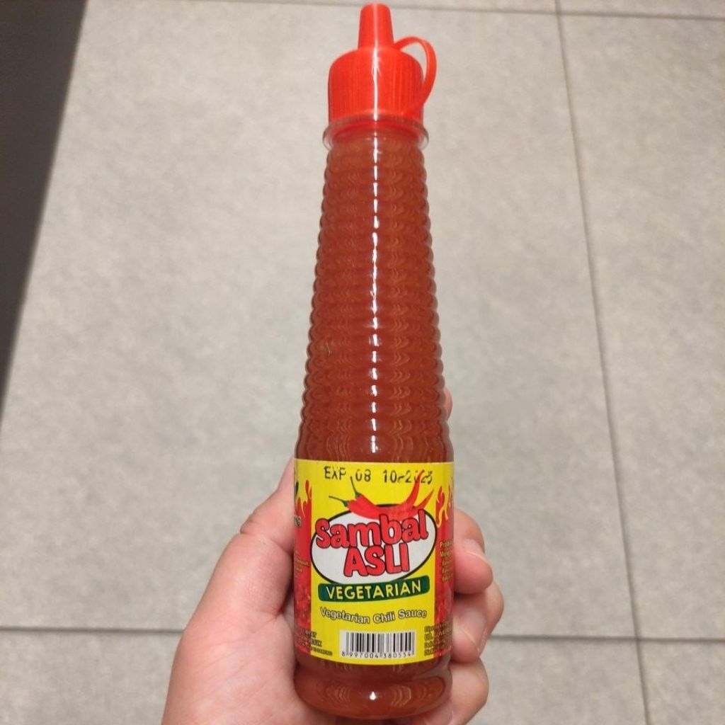 Jual XU XING SAMBAL ASLI VEGE VEGETARIAN CHILI SAUCE BOTOL PET 140mL ...