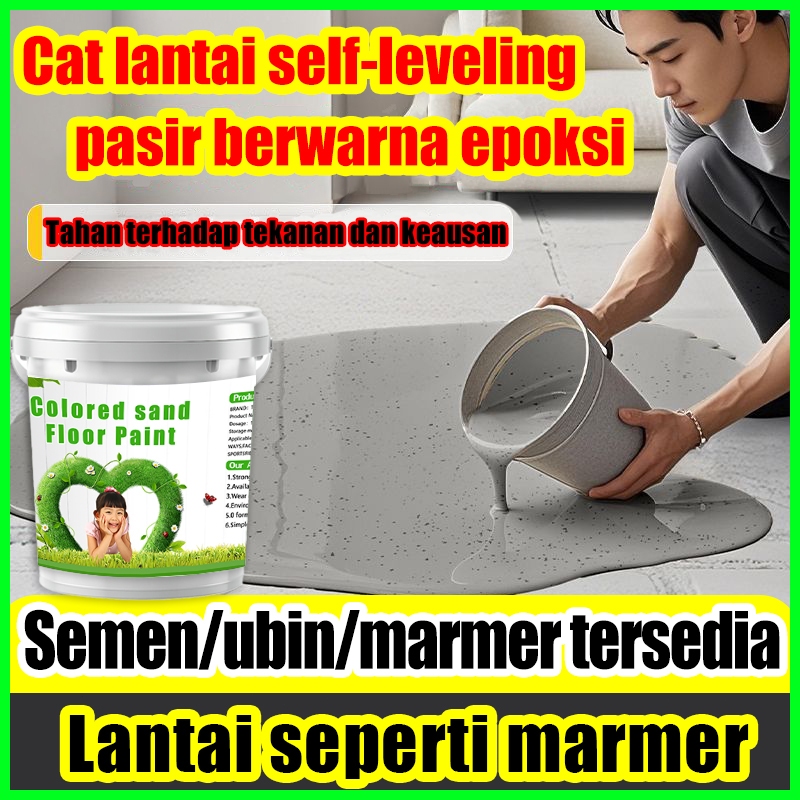 Jual Dapat diselesaikan sendiri Cat lantai semen self-leveling pasir ...